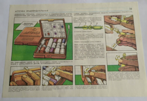 USSR Civil Defense CBRN Kits "Aptechka" - Crisis Medicine
