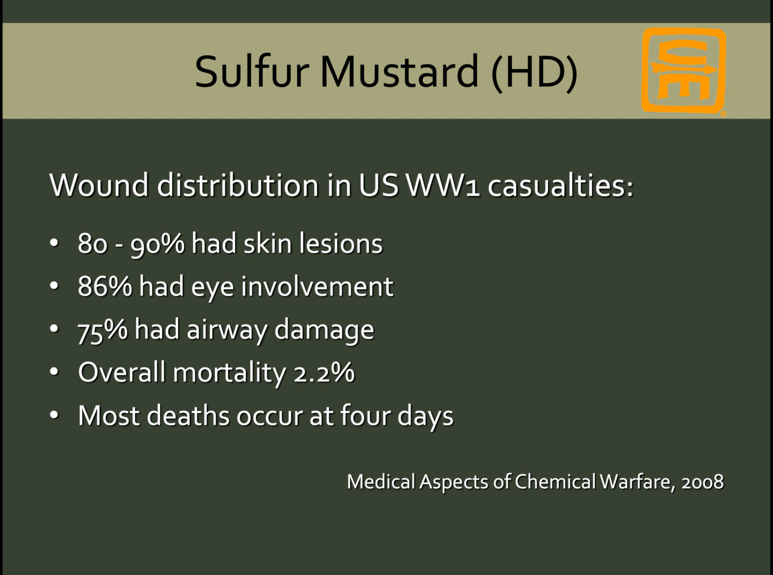 A Short Primer on the Evolution and Tragic Results of Chemical Agents ...